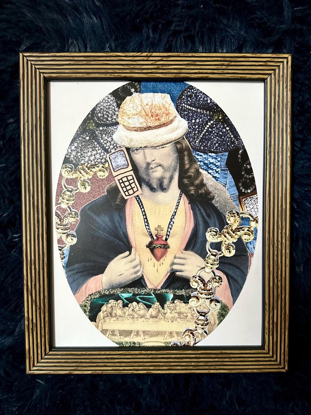 Altered Art Jesus, PARODY ART, Renaissance Baroque Ironic Art,jesus ...