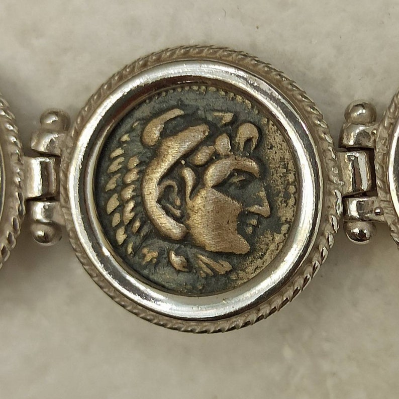 Hand Made Sterling Silver Coin Necklace. - Etsy