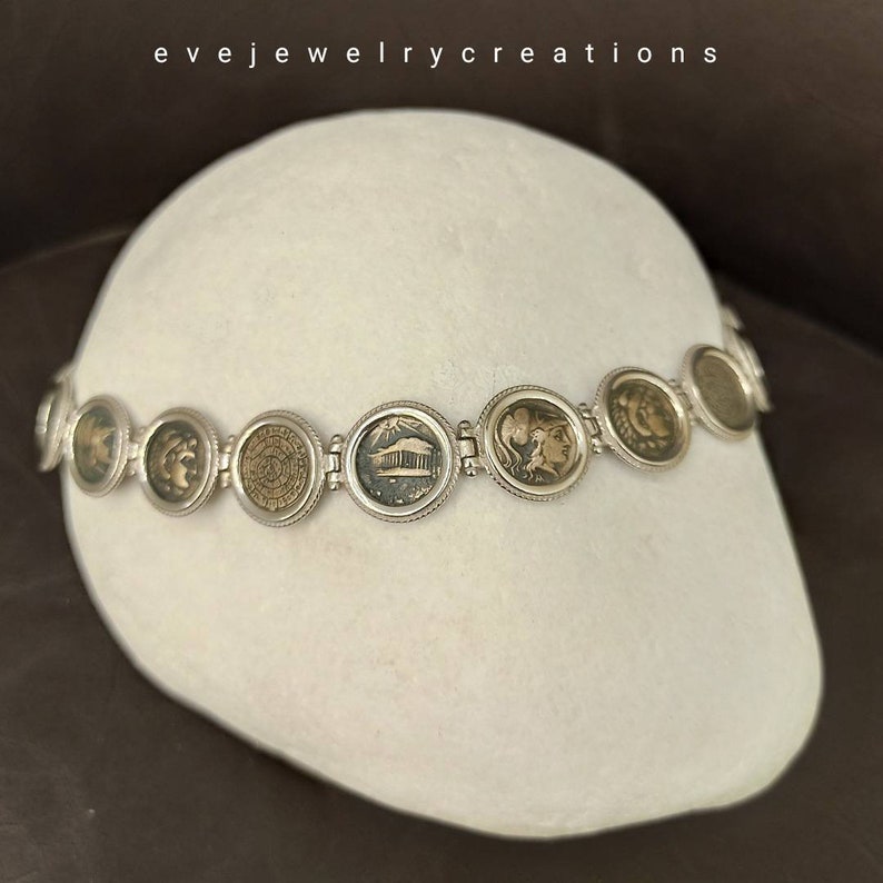 Hand Made Sterling Silver Coin Necklace. - Etsy