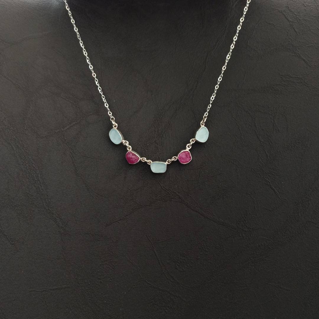 Hand made sterling silver necklace. | Etsy