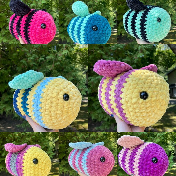 Bee Pillow Crochet - Etsy