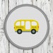 School Bus Counted Cross Stitch Pattern, Needlepoint Pattern - PDF ...