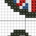 Union Jack Mustache Counted Cross Stitch Pattern, British Flag Cross ...