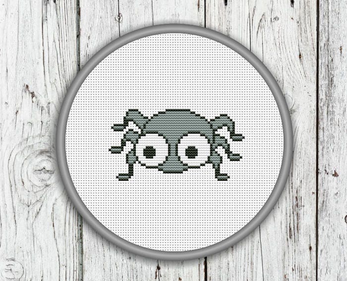 Spider Cross Stitch Pattern Needlepoint Pattern PDF - Etsy