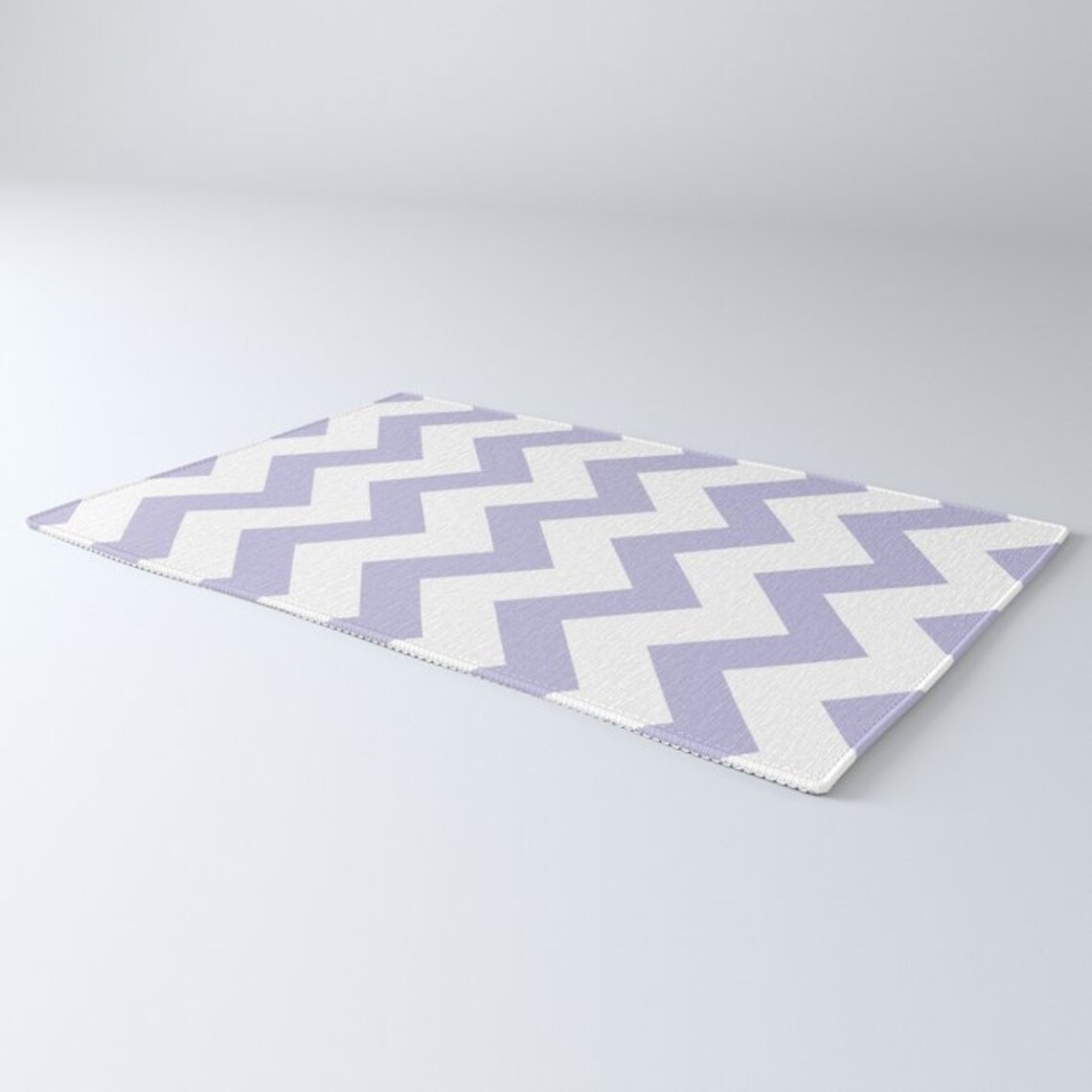 Lilac Chevron Area Rug Lilac and White Nautical Chevron - Etsy