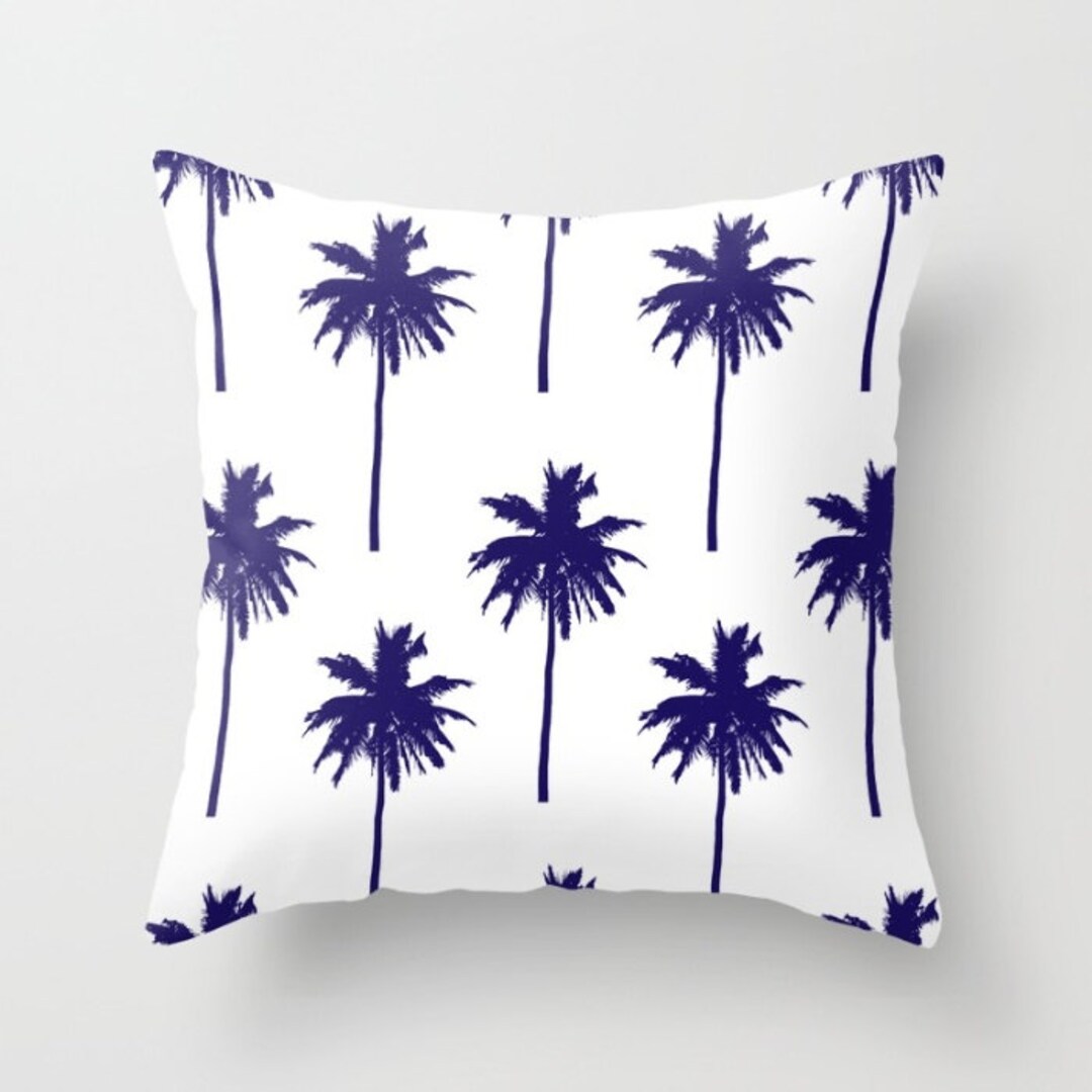 Palm Tree Pillow With Insert - Palm Tree Throw Pillow With Insert ...