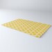 Honeycomb Pattern Area Rug Mustard Yellow Rug Geometric Area Rug Mid ...