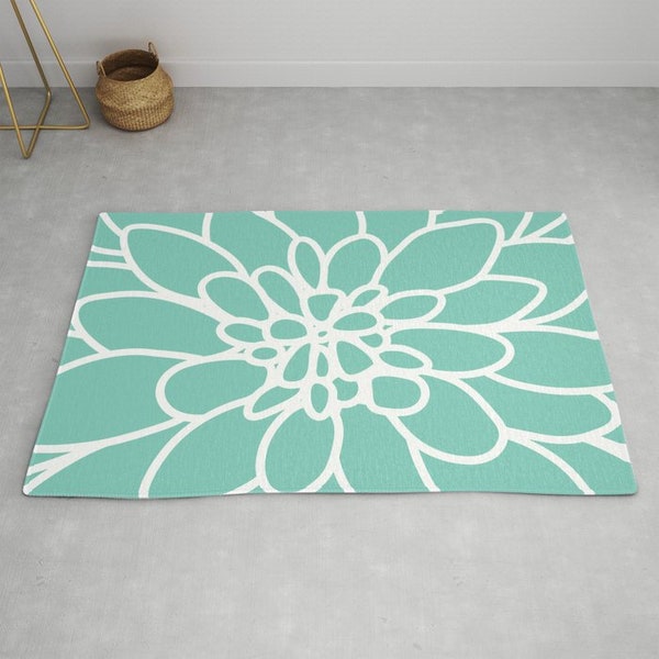 Mint Green Rug - Etsy