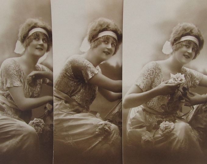 Beautiful Flapper Girl Postcards, Vintage Postcards, Antique Postcards ...