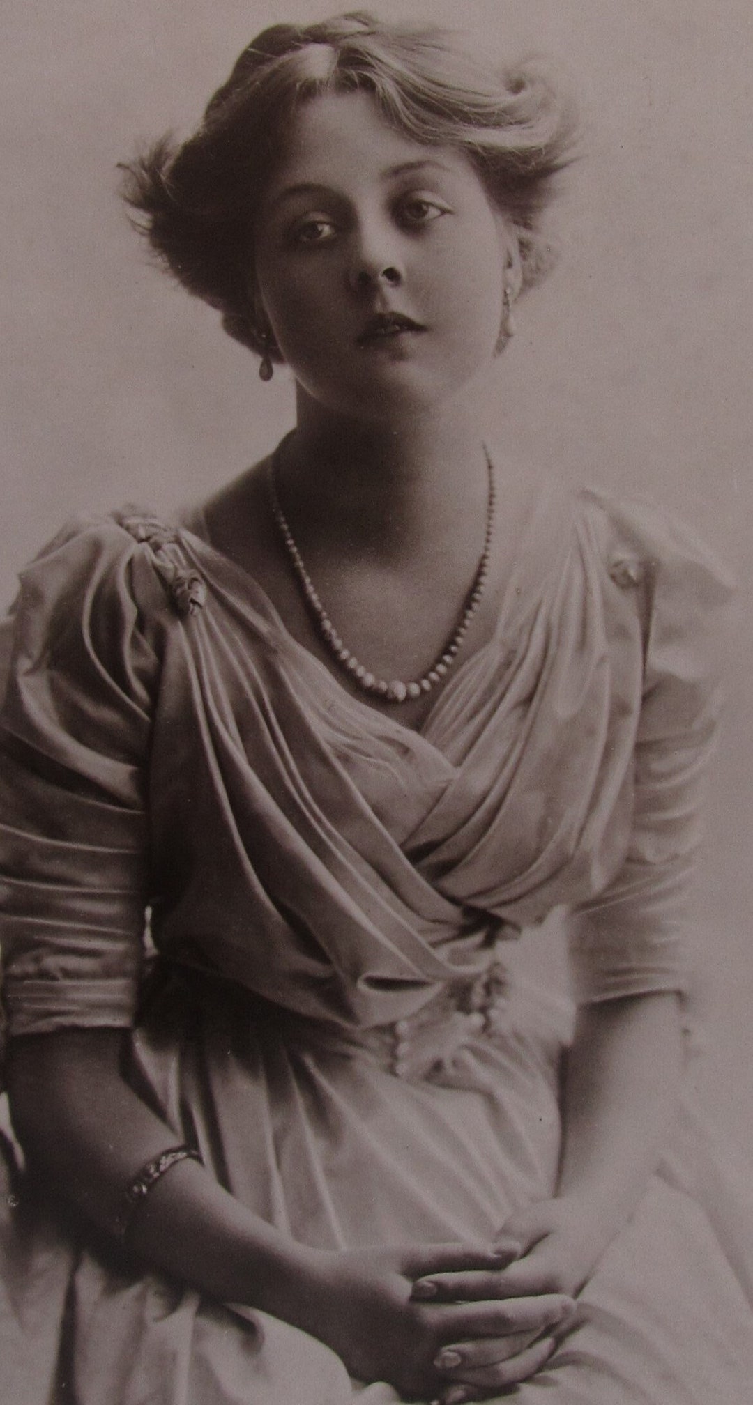 Original Old Postcard of Actress Doris Stocker, Glossy Vintage Postcard ...