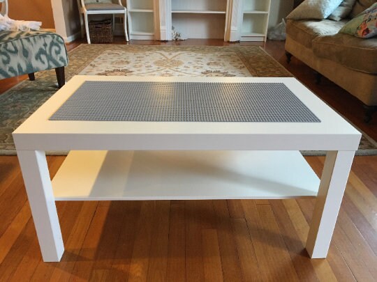 Building Block Table 35 by 21 With Storage | Etsy