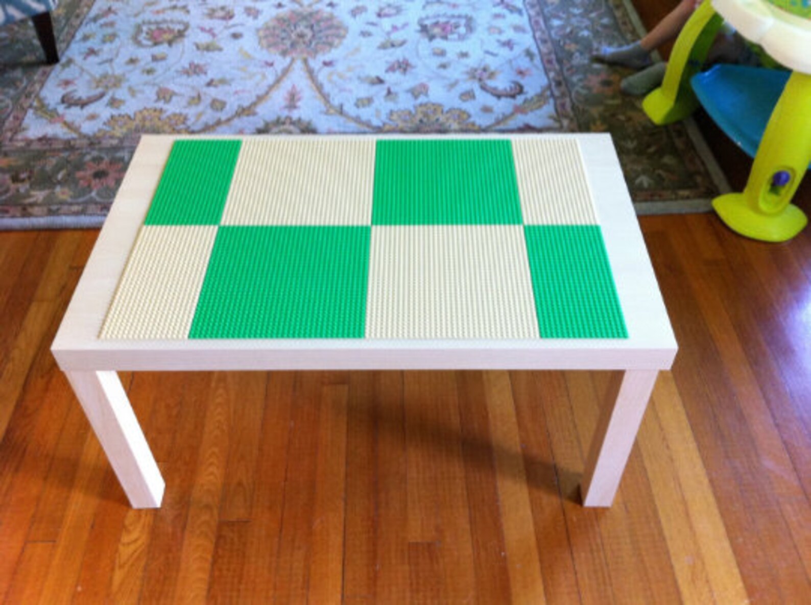 Building Block Table 35 by 21 With Storage | Etsy