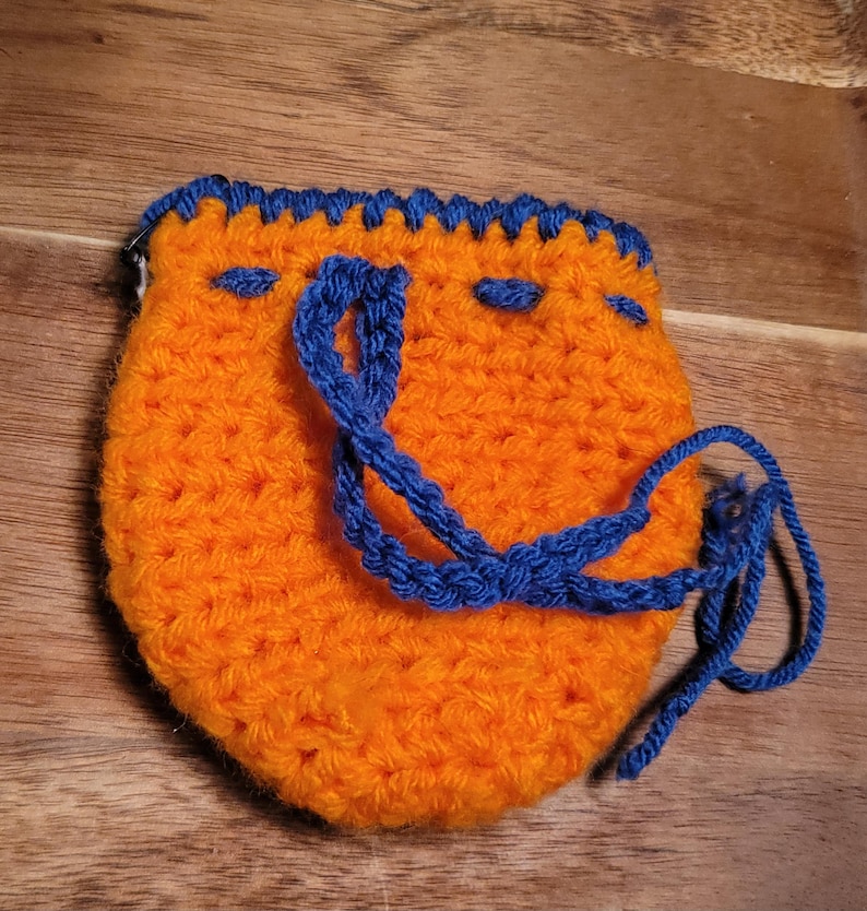 Hand Made Crochet Gift Bags, Trinket Bags, Draw String Bags, Draw ...