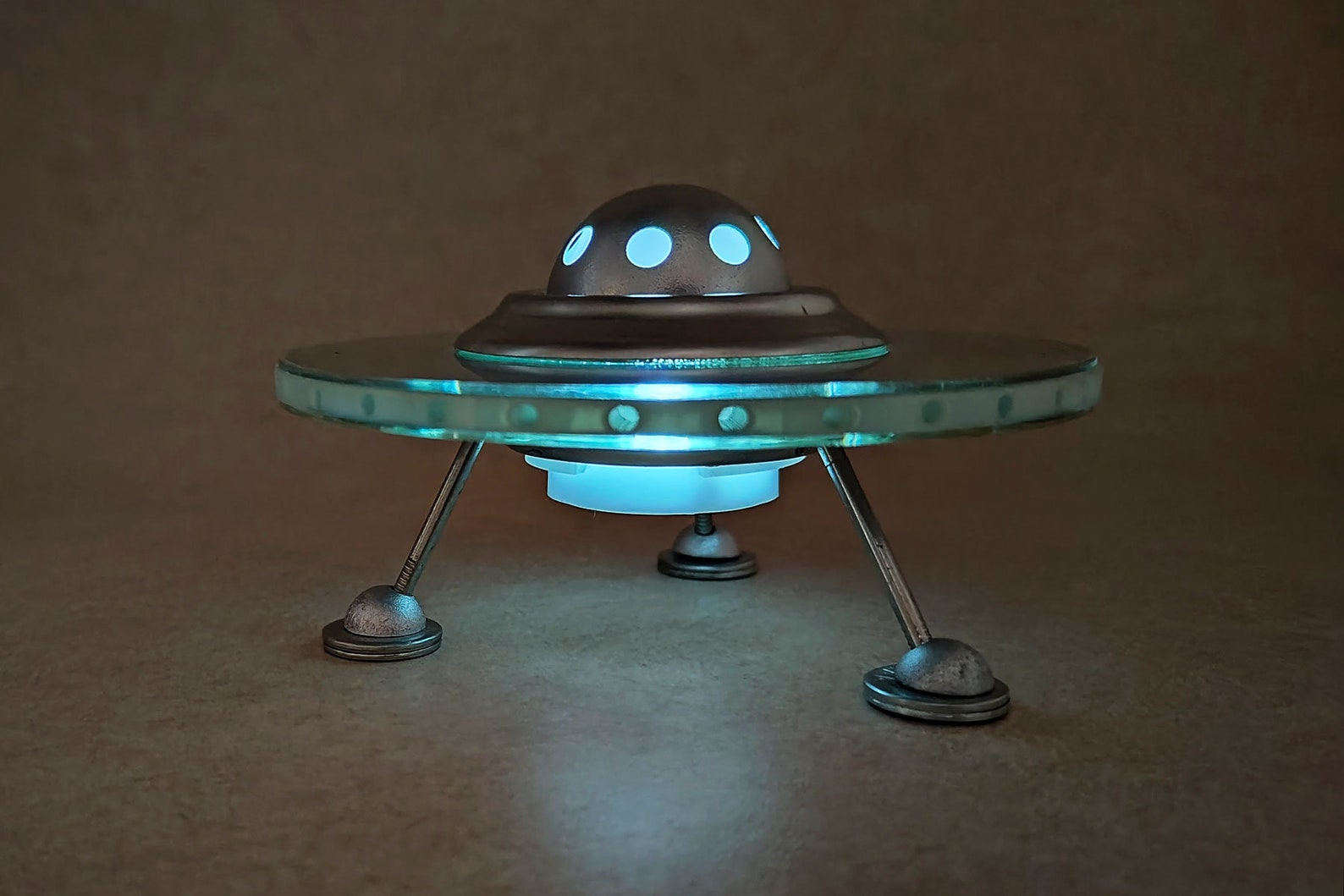Retro Spacecraft Night Light - Etsy