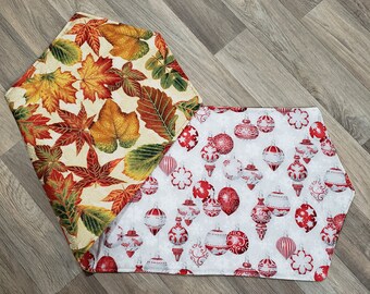 Double Sided Table Runner - Etsy