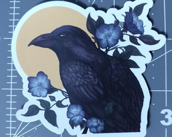 Nope Raven or Crow Fridge Magnet - Etsy