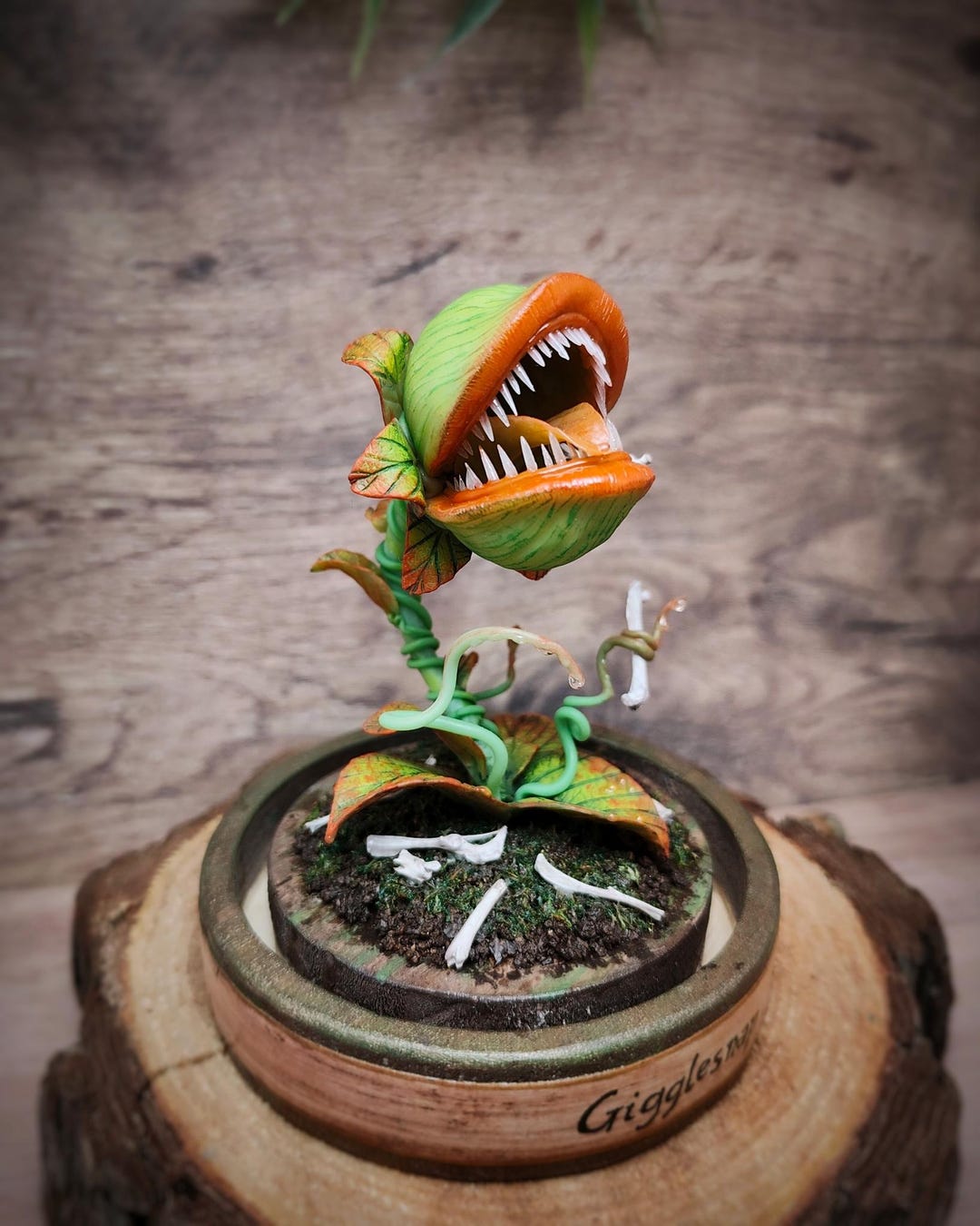 Monster Carnivorous Plant Sculpture | Botanical Curiosity Unique ...