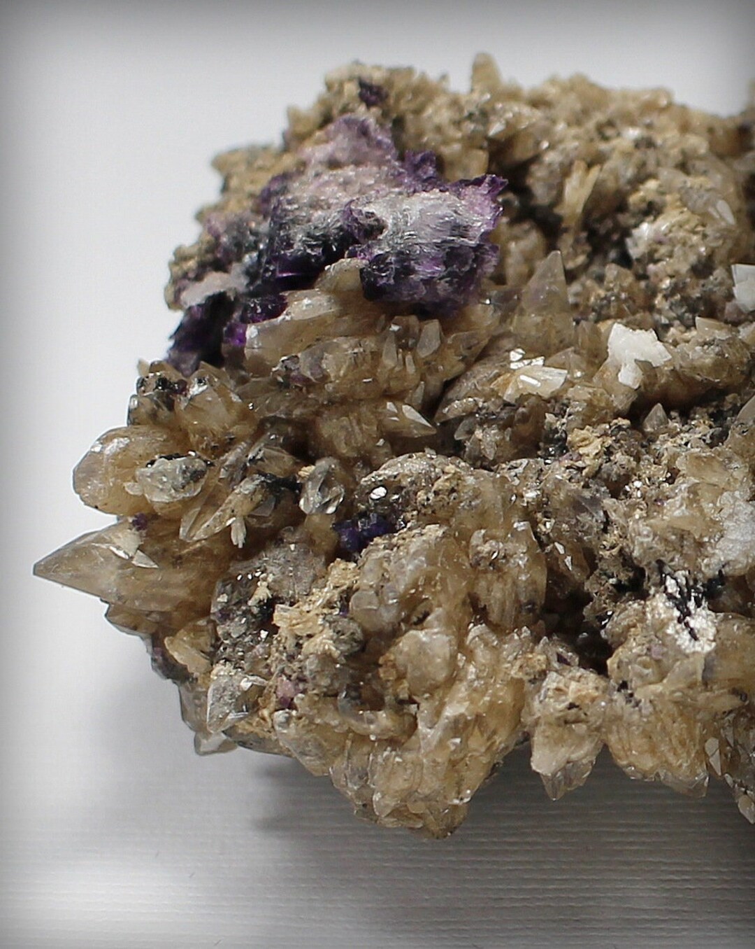 Southern Illinois Calcite Bountiful Calcite Scalenohedra, With Minor ...