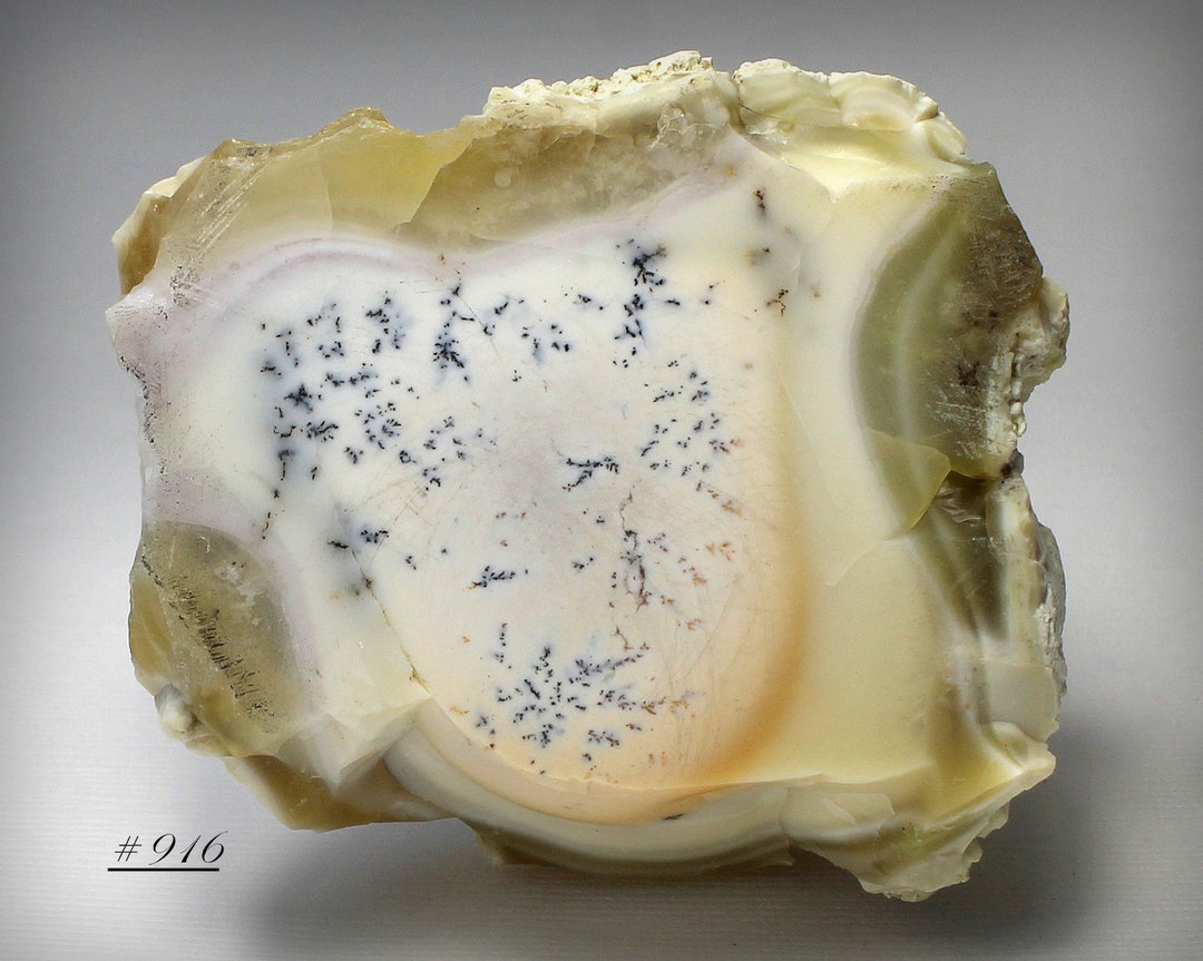Colorful Dendritic Opal Face Polished Dentritic Common Opal, From ...