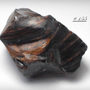 Mahogany Obsidian Cobble Rock and Mineral Collectible, Display, or ...