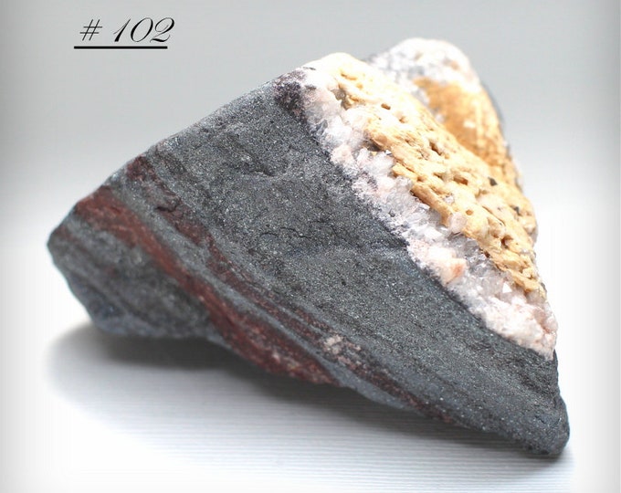 Ancient Interbedded Hematite var. Specularite/red Quartzite, Meta ...
