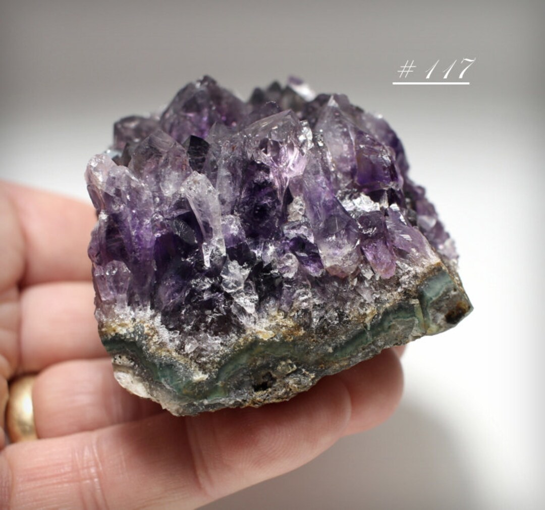 Dark-purple, Uruguayan Amethyst Crystal Cluster Uruguay - Etsy