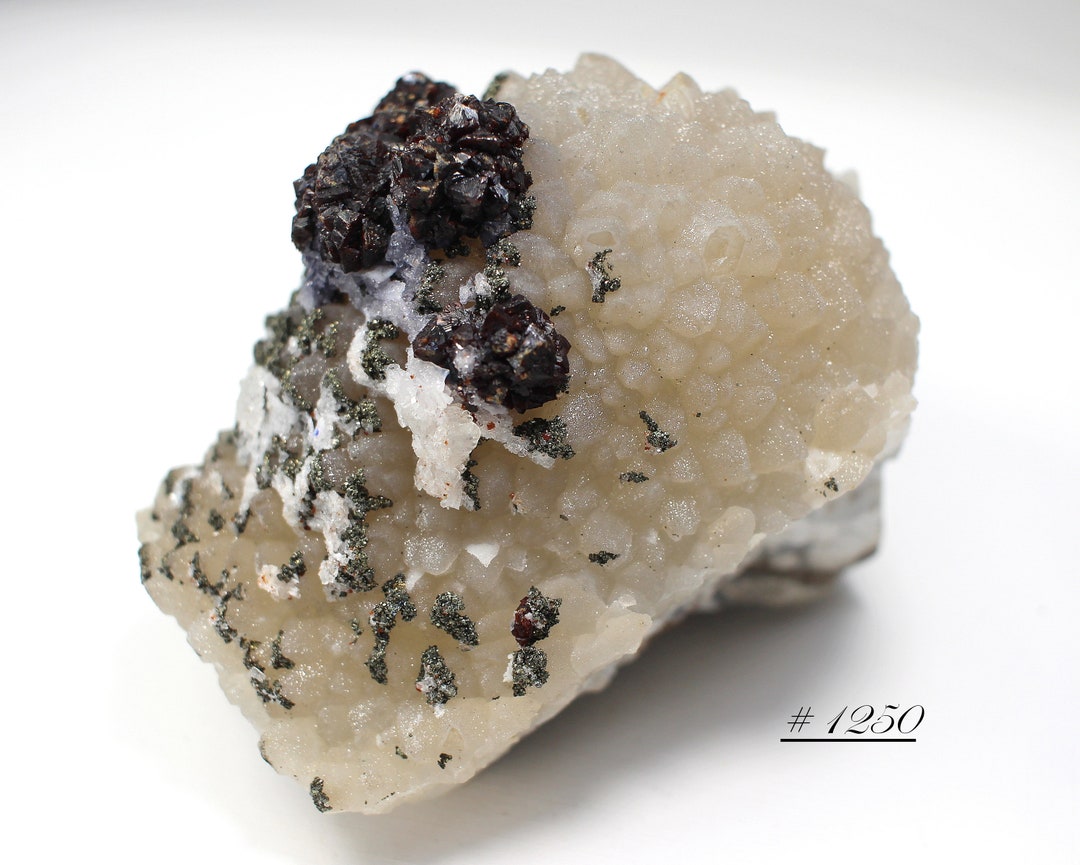 Superb Specimen of Dark Ruby Jack Sphalerite 'raspberries', With ...