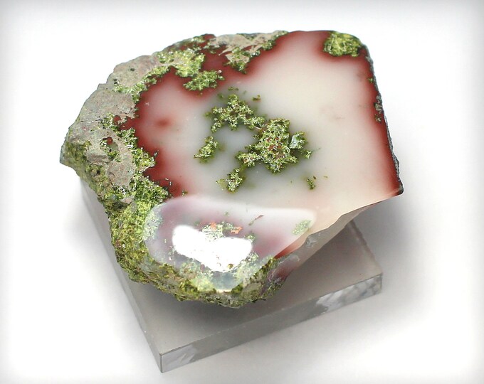 Colorlful Datolite Nodule - Fabulous Polished Porcelaneous Datolite ...