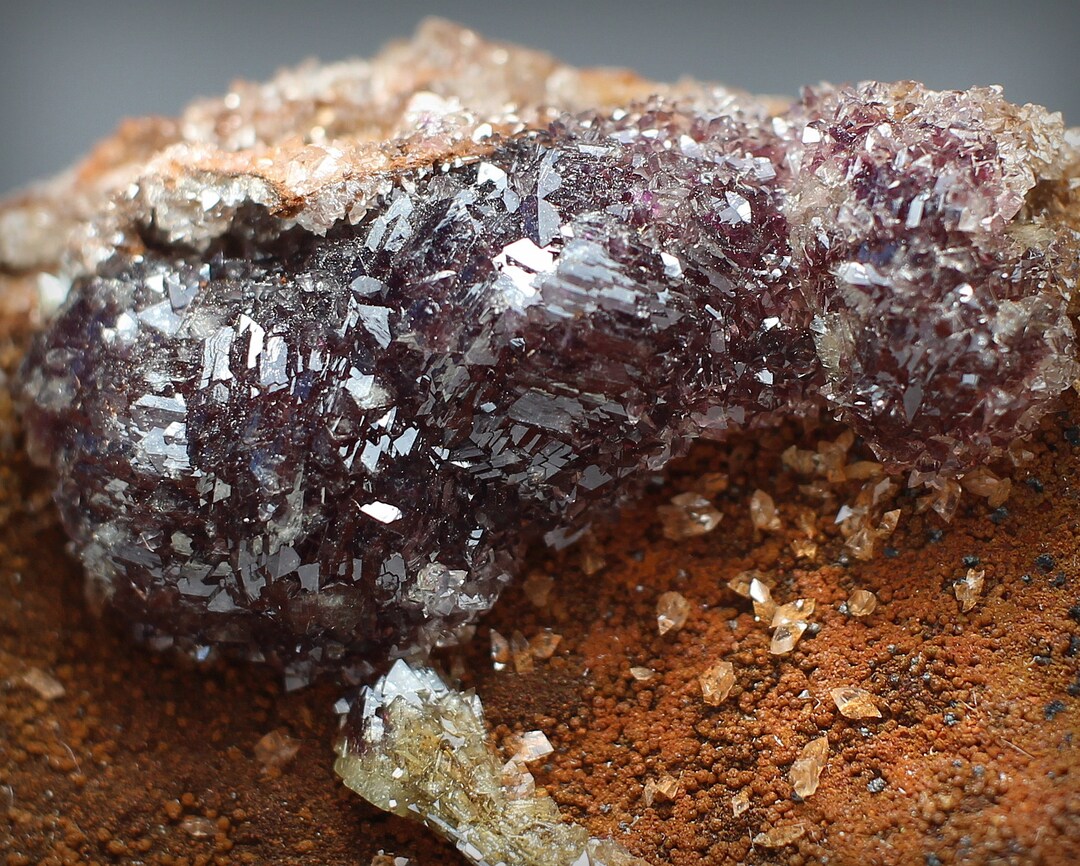 Rare Purple Adamite (var: Manganese-bearing Adamite) - Mineral Specimen ...