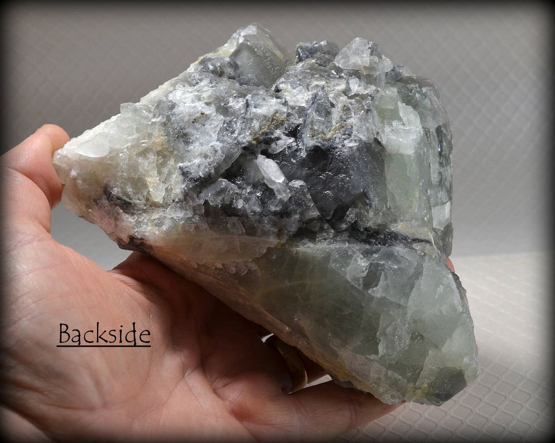 Two-color, Large and Small Crystalled Fluorite Specimen, From ...