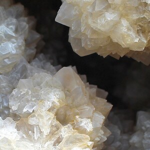 VERY Large Cauliflower Geode Half With Spiky Quartz Crystal Interior ...
