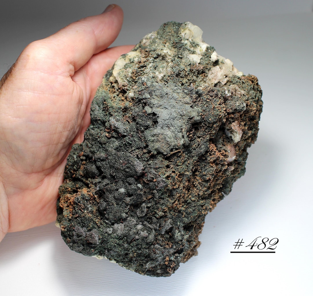 CONNOISSEUR'S CHOICE Rare Large Native Copper With Epidote Crystals ...