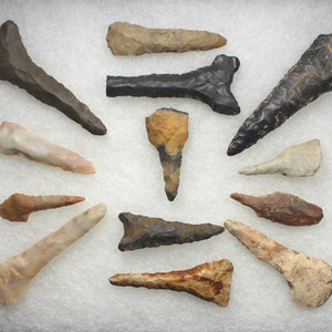 Vintage Collection of Authentic Native American Stone Tools | Etsy