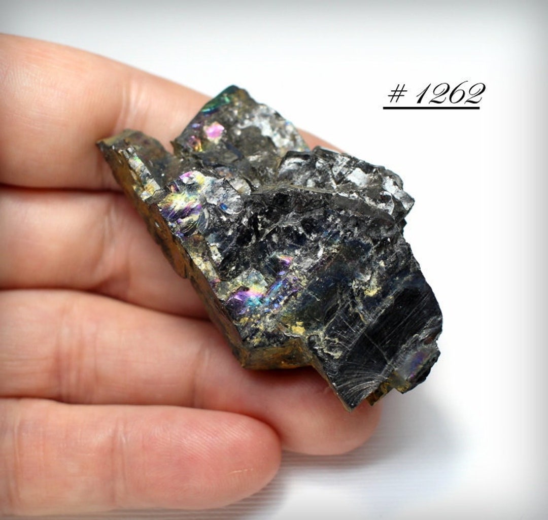Iridescent Anthracite Uncommon Rainbow Iridescent Anthracite Peacock ...