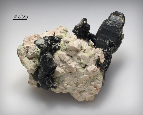 Natural Black Smoky Cathedral Quartz Crystals With - Etsy