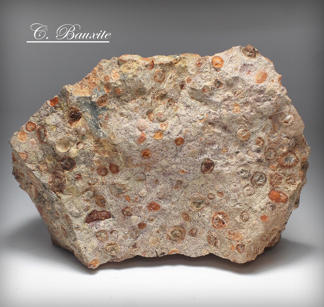 Bauxite Gorgeous Bauxite Display Specimen Main Ore of Aluminum, From ...