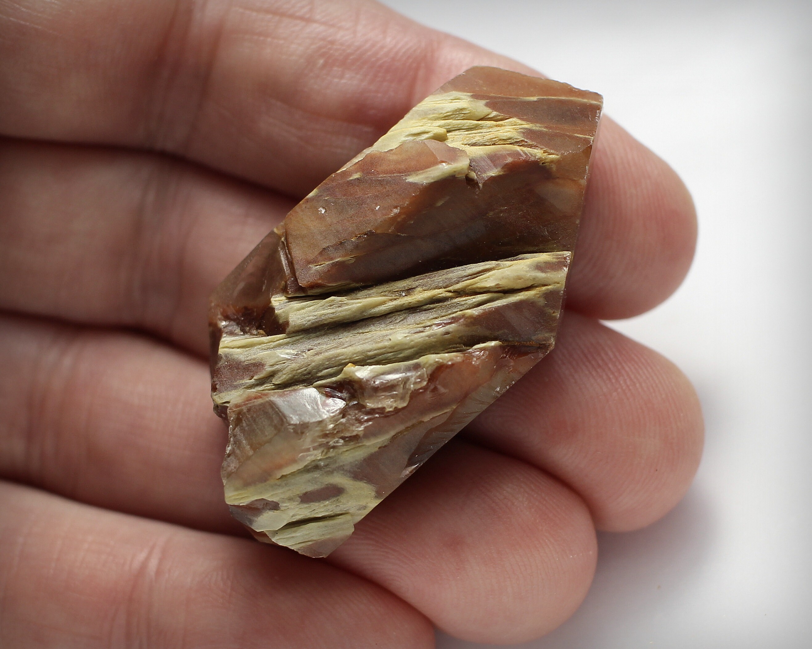 Red Amphibole Quartz Crystals With Growth Interference - Etsy UK