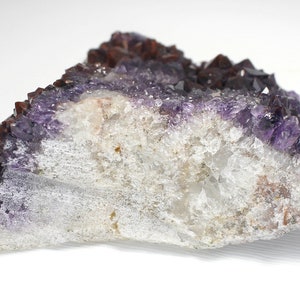 Thunder Bay Amethyst Crystal Cluster With Dark Red Hematite Inclusions, Thunder Bay Ontario ...