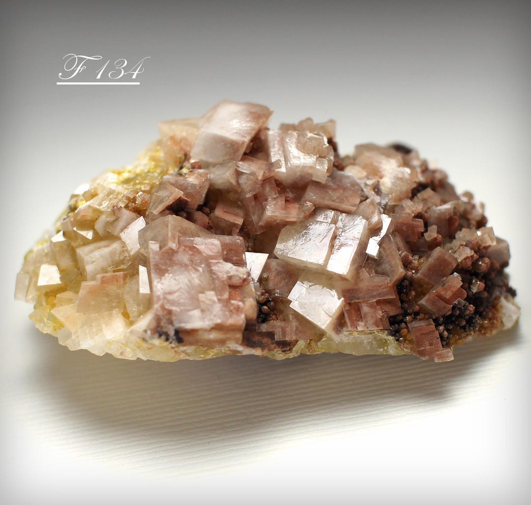 Pretty, Rhombohedral Calcite Crystal Cluster, From Chihuahua, Mexico - Etsy
