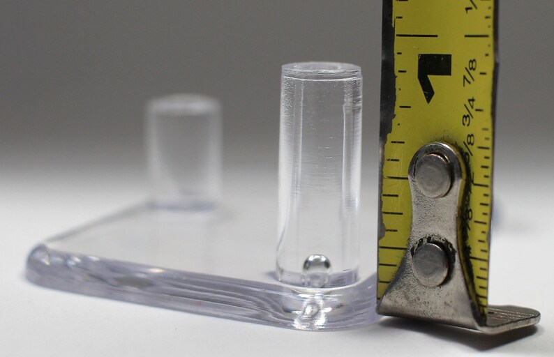 Three Peg Clear Acrylic Mineral Specimen Display Stand (small Size) - Etsy