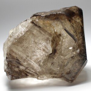 Smoky Clear Elestial Jacaré Alligator Quartz Crystal, From Minas Gerais ...