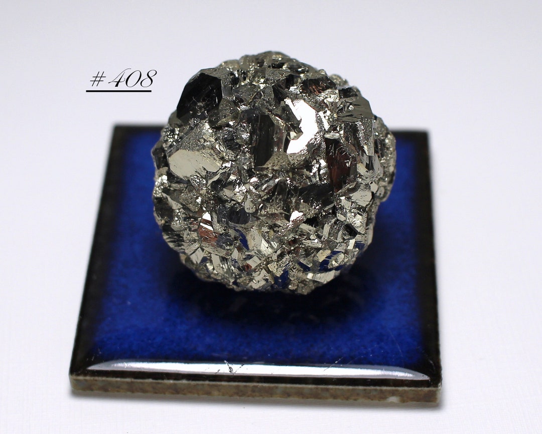 Pyrite Spectacular Natural Ball-shaped Cluster of Brilliant Golden ...