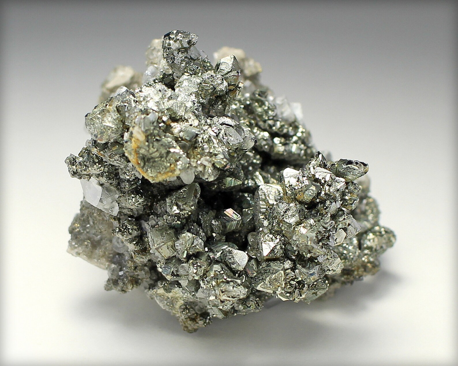 Bright Euhedral Marcasite Crystals With Sparkly Calcite and - Etsy