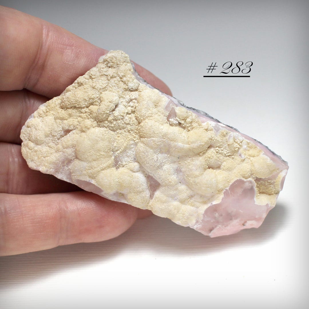 Exceptional Piece of Peruvian Pink Opal Rough - Exquisitely Pretty ...