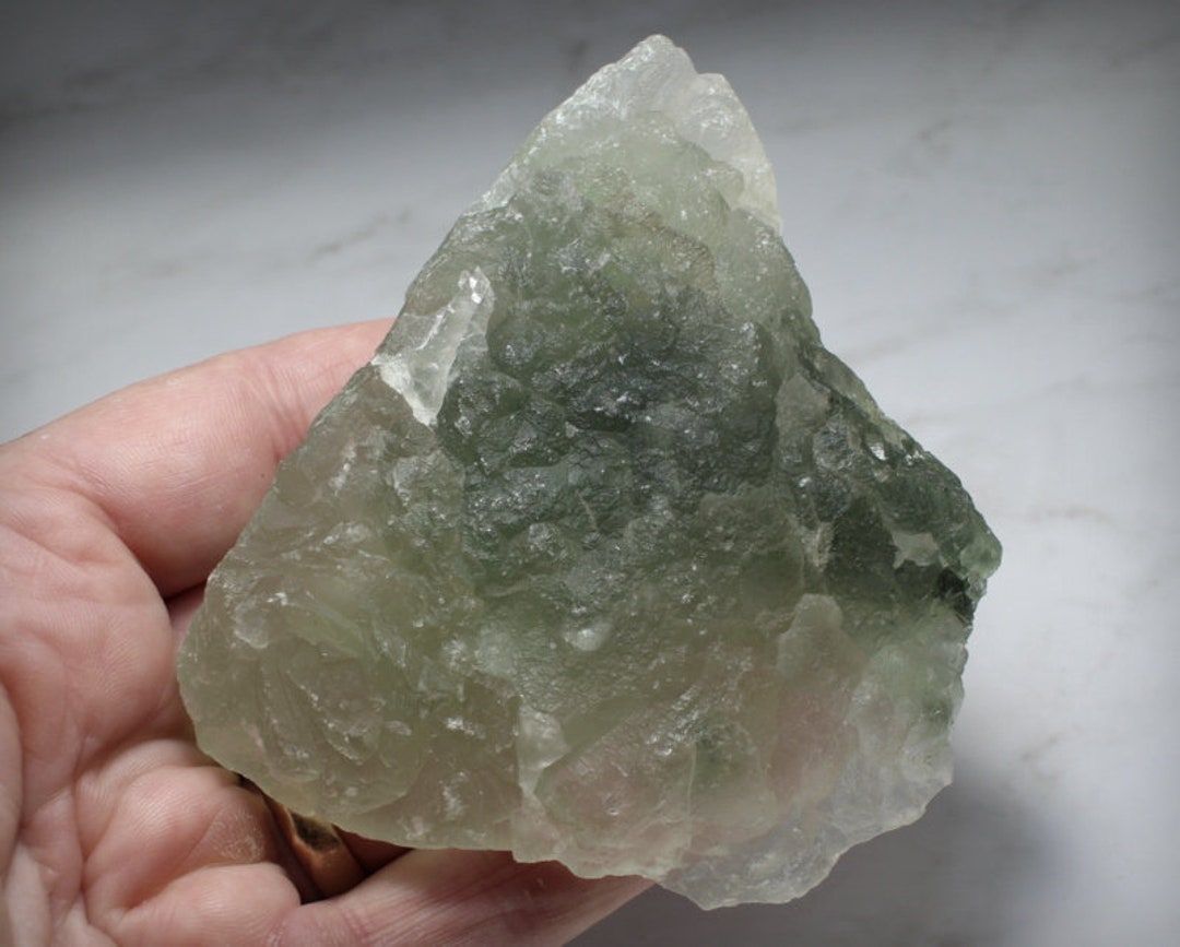 Light Green Translucent FLUORITE Crystal Specimen, From Chenzhou, China ...