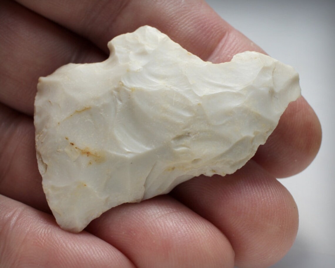 Authentic Neolithic Native American Stone Scraper Knapped of - Etsy