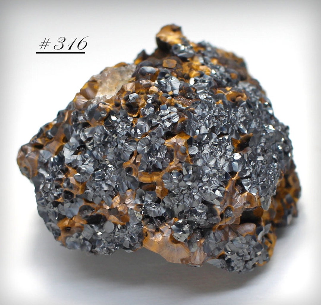CONNOISSEUR'S CHOICE Rare Golden Goethite With Hematite Mineral ...