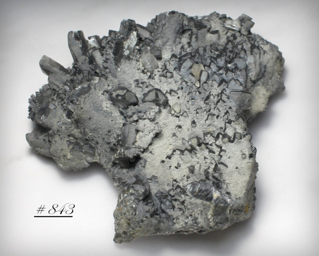 Gray Translucent Blocky Barite Crystals of Various Sizes - Etsy