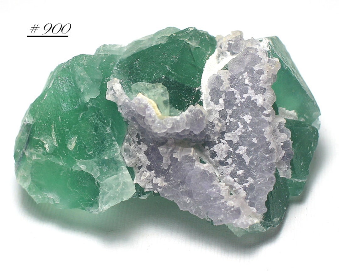 Fluorite Translucent Octahedral Bright-green Fluorite - Etsy