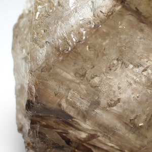 Smoky Clear Elestial Jacaré Alligator Quartz Crystal, From Minas Gerais ...